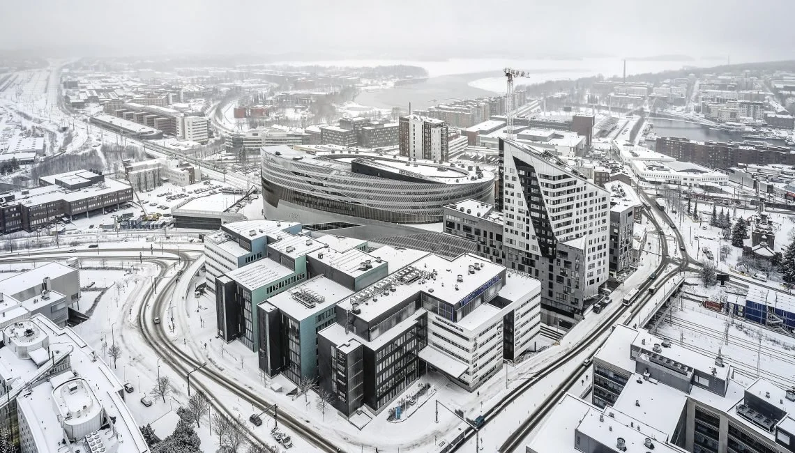 Nokia Arena and Residential Towers | Studio Libeskind | Architecture ...